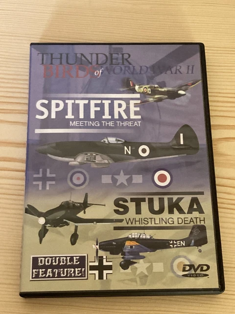 THUNDER BIRDS OF World War II Spitfire & Stuka DVD Double Feature £3.99 ...