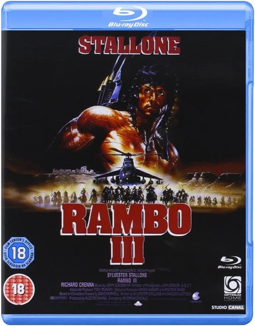 RAMBO 3 DVD Joan Sylvester Stallone Kurtwood Smith Movie Film NEW UK ...
