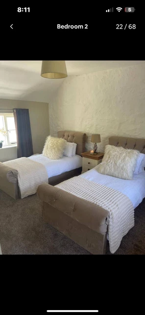 TWO CHESTERFIELD SINGLE Beds used Once & Mattresses £312.72 - PicClick UK