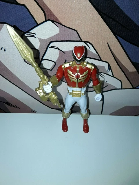 POWER RANGERS Super Mega Force red light up pop up poitrine torso 2013 ...