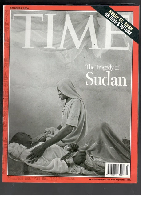 TIME MAGAZINE OCTOBER 4, 2004 The Tragedy Of Sudan EUR 25,33 - PicClick FR