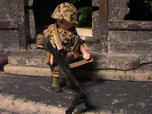 PLAYMOBIL CUSTOM US Infantry (Lrp)(Ranger) (Vietnam-1968) Ref-0074 Bis ...