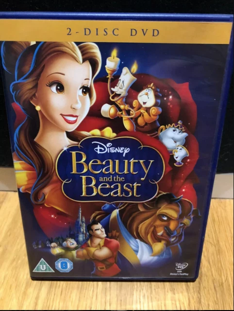 WALT DISNEY CLASSIC Dvd Beauty And The Beast 2-Disc Uk Animated £6.51 ...