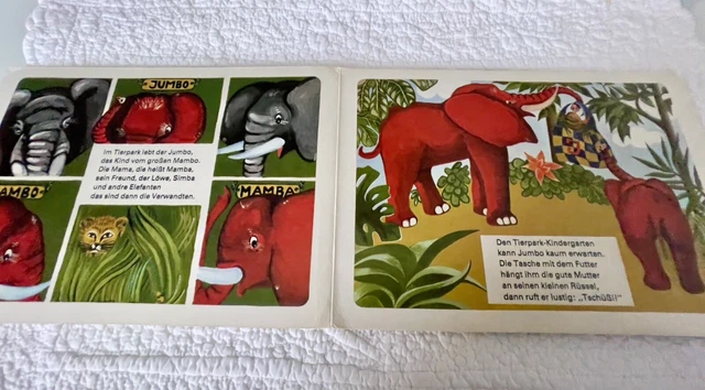 JUMBO UND DER Rüsselschnupfen DDR *Altes Pappbilderbuch EUR 9,50 ...
