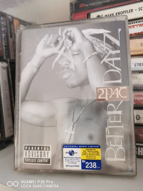 TUPAC 2PAC BETTER Dayz FACTORY SEALED Double Cassette **Refer to the ...