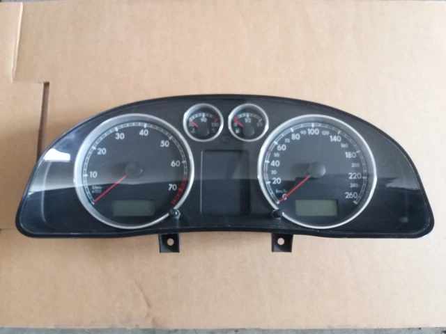 VW GOLF 4 speedometer, instrument cluster 1J0919861B. £88.87 - PicClick UK