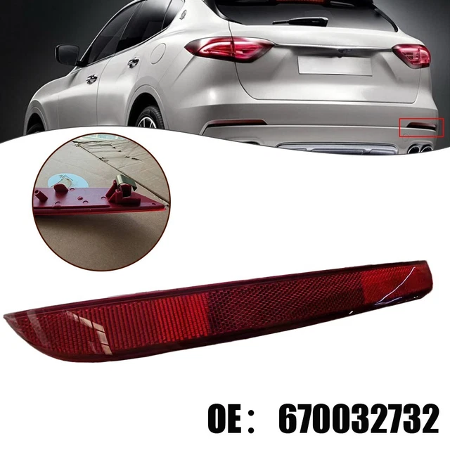 QUICK AND EASY Rear Bumper Light Installation for Maserati Levante 2017 ...