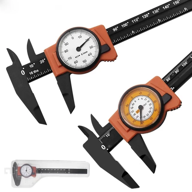 DIAL INDICATOR DIAL Caliper 0-150MM Gauge Vernier Caliper Measuring ...