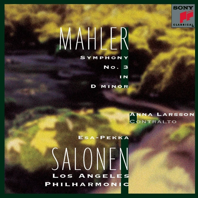 GUSTAV MAHLER MAHLER: Symphony No. 3 in D minor (CD) EUR 34,29 - PicClick FR