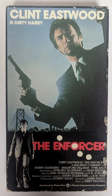 THE ENFORCER CLINT Eastwood (1976) - Warner Home Video 1994 Re-Issue ...