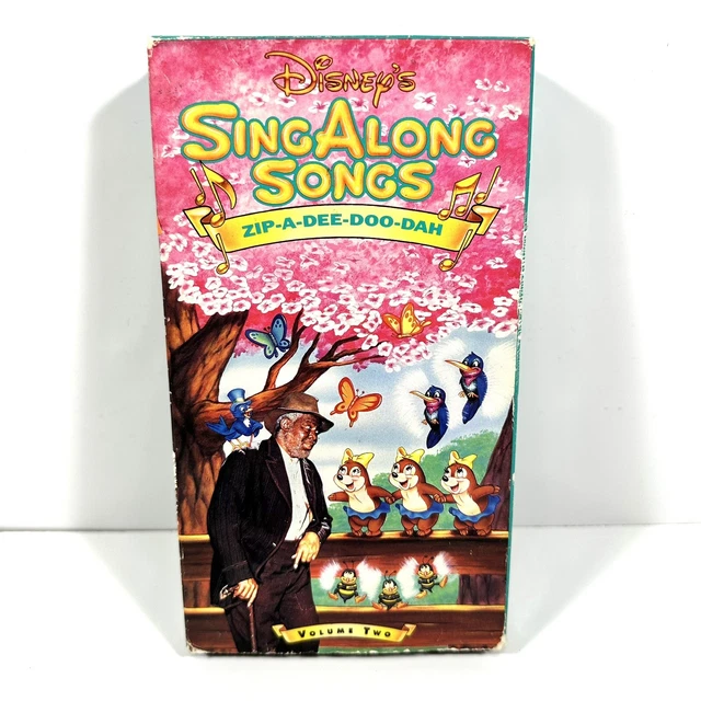 DISNEYS SING ALONG Songs -Zip-A-Dee-Doo-Dah Volume 2 VHS EUR 6,65 ...