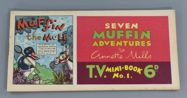 VINTAGE MUFFIN THE MULE TV MINI BOOK No.1 – SEVEN MUFFIN ADVENTURES ...
