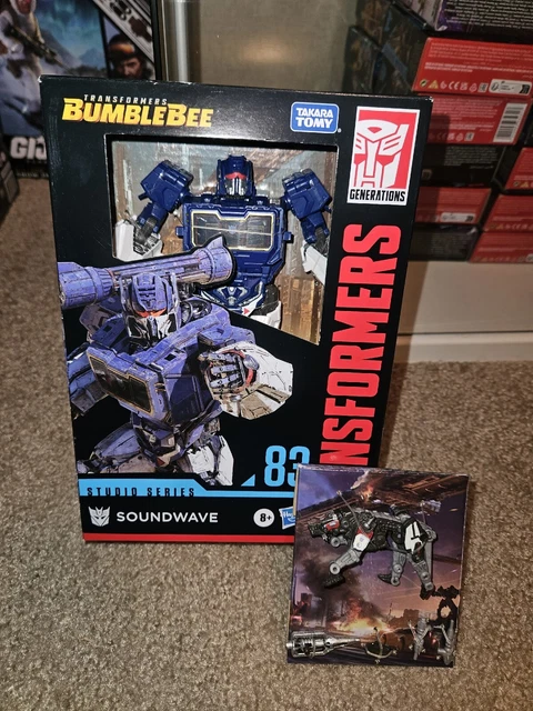 FIGURINES VOYAGER TRANSFORMERS Studio Series Soundwave & Ravage ...