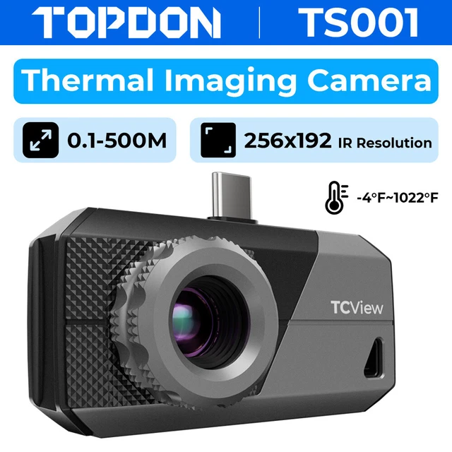 Android Thermal Camera TOPDON TC001 Thermal Camera For Android - USB-C ...