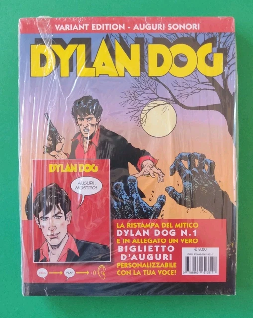 DYLAN DOG N.1 Variant Edition "Auguri Sonori" Bonelli Editore ...