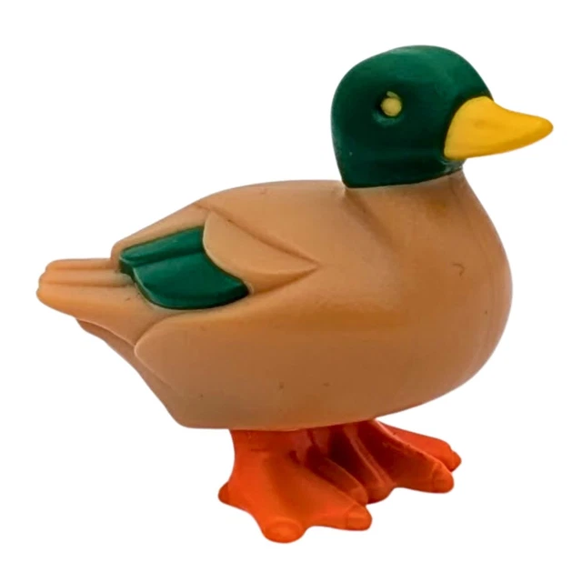 PLAYMOBIL 6141/6816 CANARD marron/vert ferme médiévale figurine lâche EUR 3,50 - PicClick FR