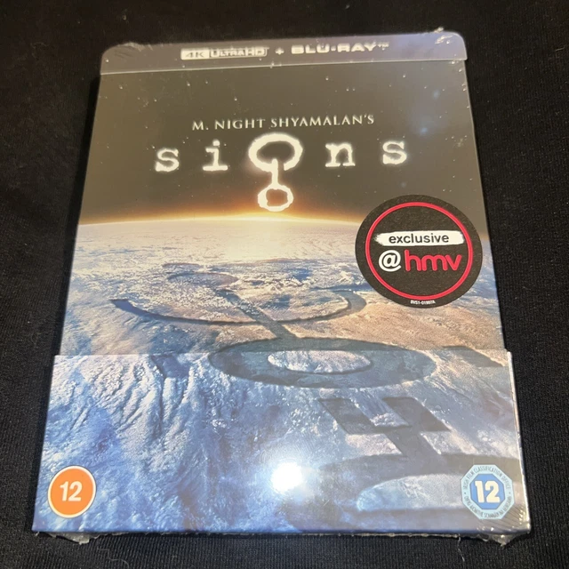 SIGNS 4K UHD Blu-ray SteelBook U.K. Exclusive £40.41 - PicClick UK