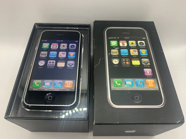 ORIGINAL APPLE IPHONE 1 - 1st Generation 2G 8GB A1203 - Boxed iOS 1.0 ...
