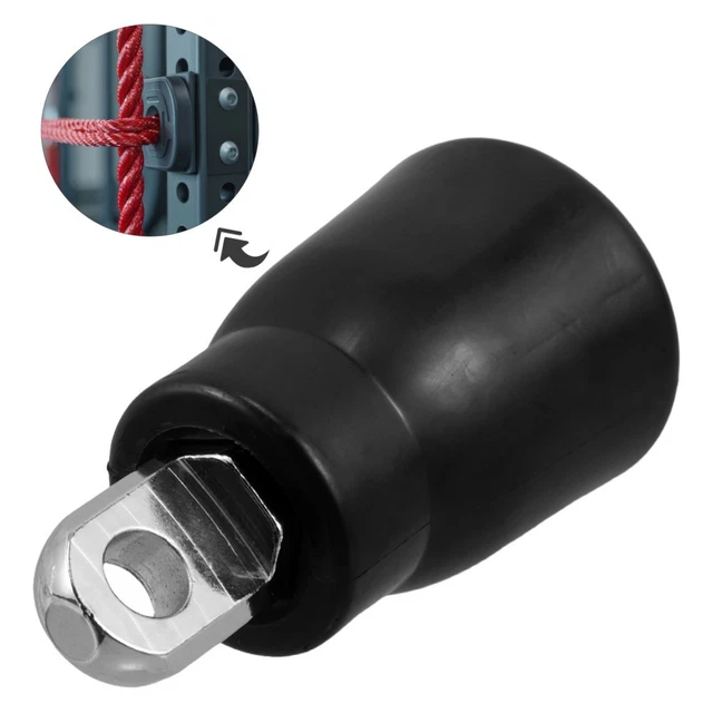 WIRE ROPE PORT Connector Exercise Machine Parts Cable Equipment Stopper ...