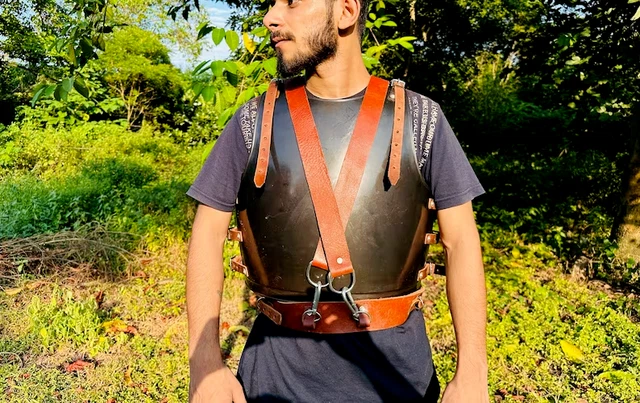 MEDIEVAL GUTS ARMOR Blackened Jacket Armor Berserk cosplay Young Guts ...