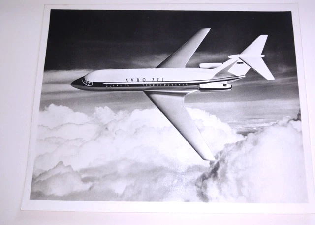 AVRO 771 TWIN JET AIRLINER PROJECT OFFICIAL PERIOD PHOTOGRAPH No. C218 ...