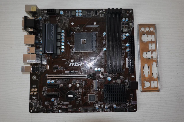 MSI B350M PRO-VDH MS-7A38 Rev.2.0 mATX AM4 Mainboard bootet nicht ...