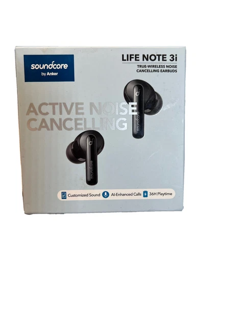 SOUNDCORE ANKER LIFE Note 3i True Wireless Bluetooth Earbuds Black $36. ...