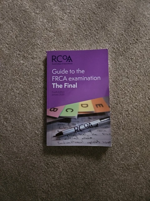 GUIDE TO THE FRCA examination The Final Fourth Edition £6.00 - PicClick UK