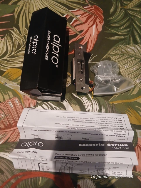 ALPRO AL110 ANSI High Security Mortice Electric Strike - 12/24V DC £99. ...