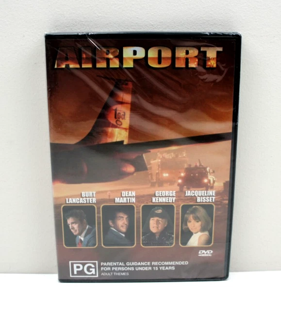 AIRPORT DVD 1970 Dean Martin George Kennedy Brand New & Sealed Region 2 ...