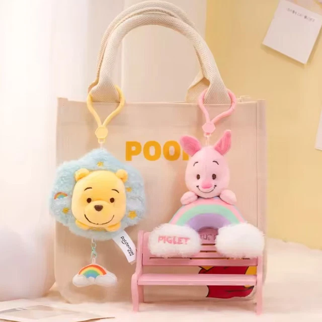 WINNIE L'OURSON - Porcelet Arc-en-Ciel Porte-Clés Peluche Figure Disney ...