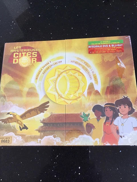 COFFRET BLU-RAY/DVD LES Mystérieuses Cités d’Or Saison 2 Édition ...