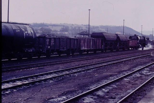 ORIGINAL EAST GERMANY DR Deutsche Steam Railway Locomotive Slide Ref 29 ...