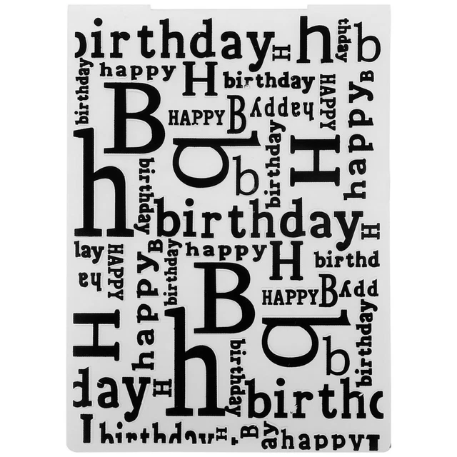 DIY EMBOSSING FOLDER Plastic Embossed Foldable Template DIY ...