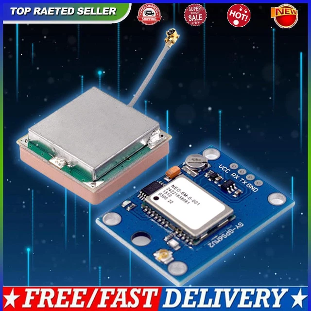 GY-NEO6MV2 GPS MODULE NEO-6M NEO6MV2 EEPROM MWC APM2.5 Large Antenna ...