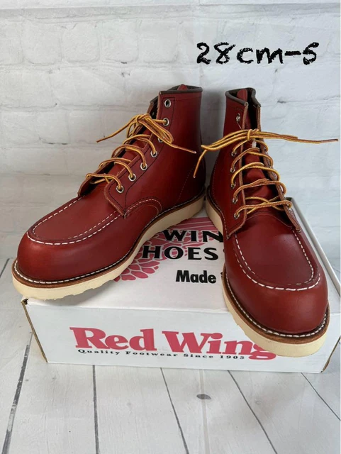 REDWING RED WING 6 Inch Classic Mock Leather Boots 28Cm £326.47 ...