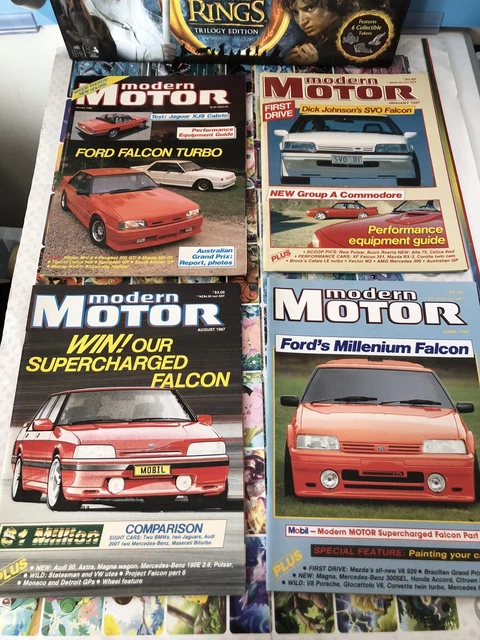 FORD FALCON 80S Modern Motor Magazine Lot Falcon Turbo SVO 4x Motor ...
