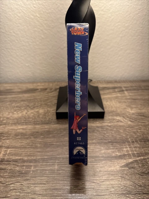 LAZY TOWN - New Superhero (VHS, 2005) Super rare Brand New Sealed! £8. ...