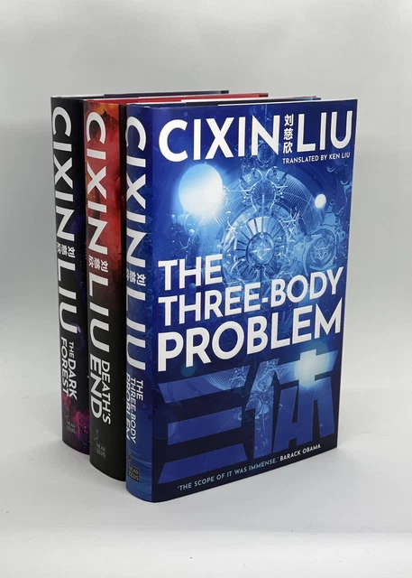 3 BODY PROBLEM Trilogy SIGNED Cixin Liu NEW 2022 UK 1st Printings HB £350.00 - PicClick UK