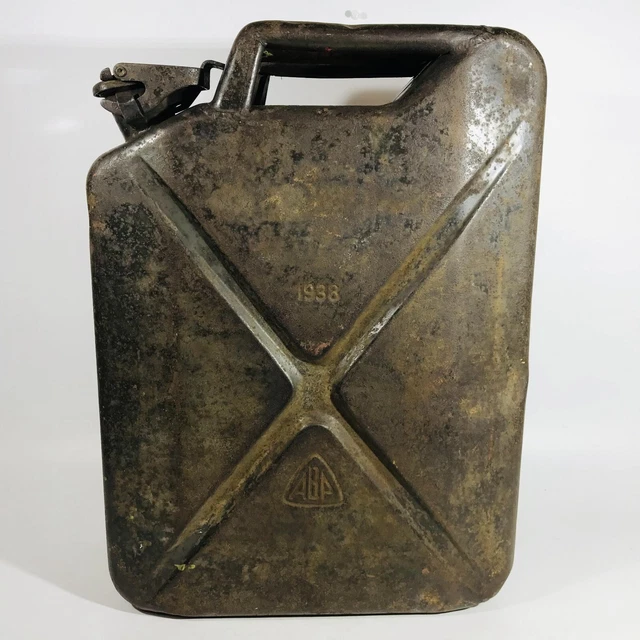 VINTAGE GERMAN MILITARY Wehrmacht Jerry Can ABP Container Canister WWII ...