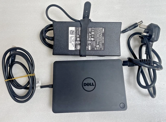 ORIGINAL DELL WD15 Docking Station K17A USB-C With 130W Adapter £22.99 ...