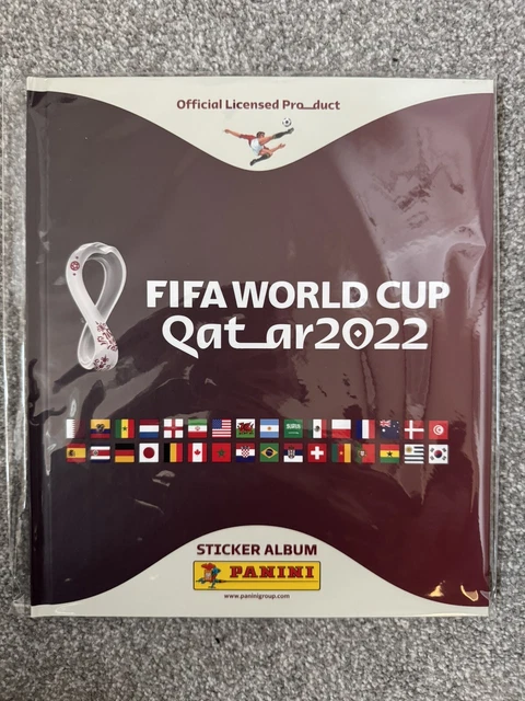 PANINI WORLD CUP Qatar 2022 Empty Hardcover Album - UK Edition £30.00 ...