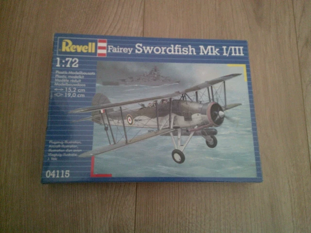 L267 KIT MODELLO Revell 04115 - Fairey Swordfish Mk I/III - 1/72 EUR 5 ...