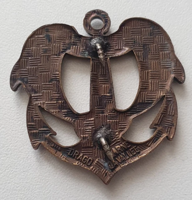 FRANCE INSIGNE MILITAIRE Drago Marne la vallée Beret commando brevet ...