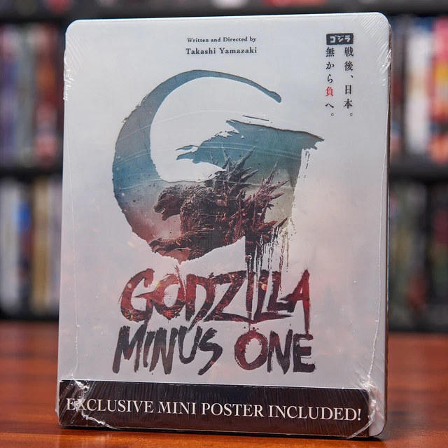 GODZILLA MINUS ONE 4k Ultra HD Blu ray Steelbook US import £58.00 - PicClick UK