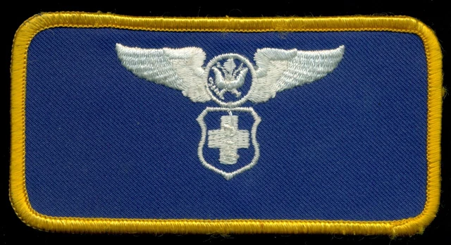 USAF ENLISTED AIRCREW Medical Nametag Wing Patch CT5 EUR 8,58 - PicClick DE