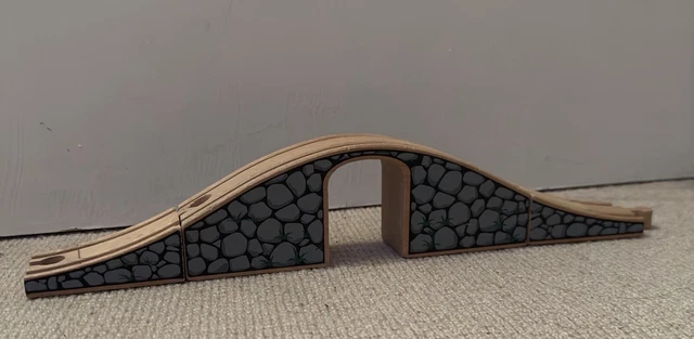 BRIO ELC COMPATIBLE Wooden Track humpback arch Viaduct Bridge thomas ...