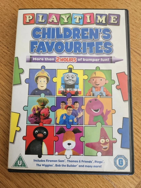 PLAYTIME CHILDREN'S FAVOURITES Dvd Kids Hoobs Kipper Wggles Pingu ...
