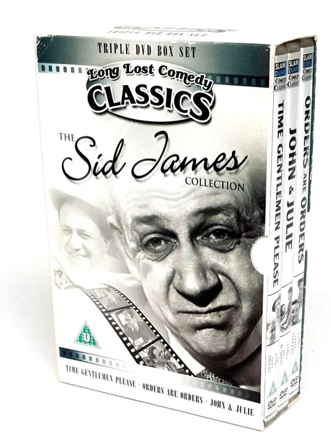 THE SID JAMES Collection Triple DVD Box set-Long Lost Comedy Classics ...