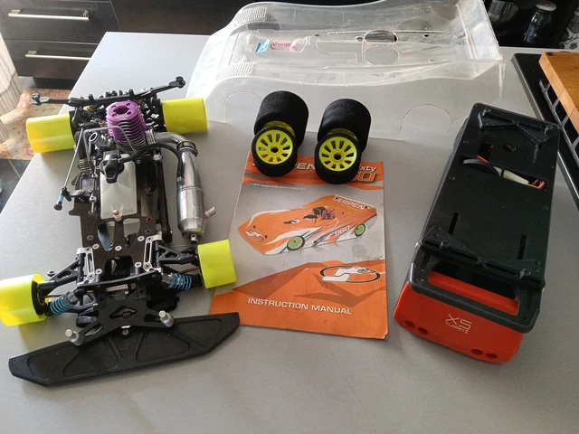 SERPENT 960 NOVAROSSI Race Vintage Nitro RC On Road Car Futaba Sanwa Os ...